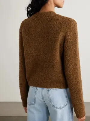 FRAME Knit Brushed Cardigan