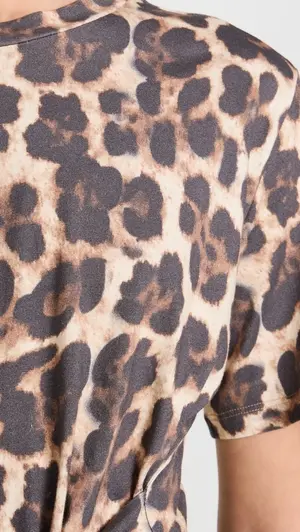 Le Superbe Leopard Tie T-shirt