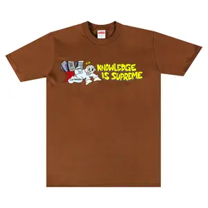 Supreme Knowledge Tee - Brown
