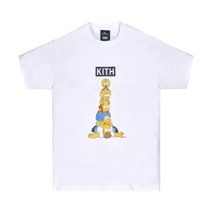 Kith For The Simpsons Family Stack Tee