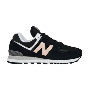 NEW BALANCE Wmns 574 'black Oyster Pink' Black