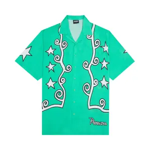 PLEASURES Fury Button Down - Green