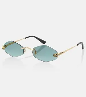 CARTIER Panthère De Sunglasses - Gold
