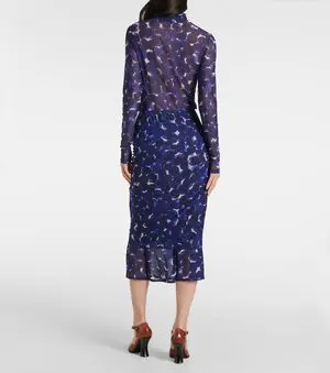 Dries Van Noten Midi Skirt