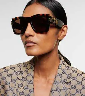 Gucci Interlocking G Square Sunglasses