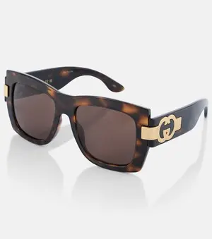 Gucci Interlocking G Square Sunglasses