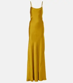 Gold Slip Dresses