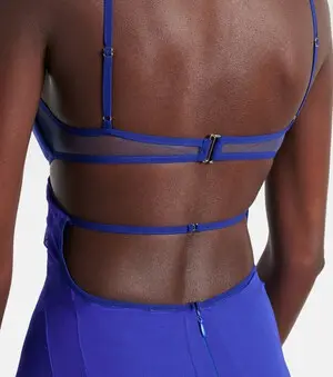 NENSI DOJAKA Silk Minidress