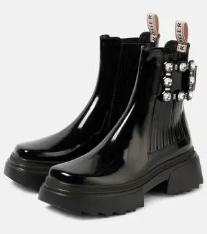 ROGER VIVIER Wallaviv Chelsea Boots