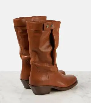 Isabel Marant Ademe Leather Ankle Boots