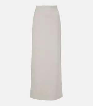 Wardrobe.NYC Column Maxi Skirt - Grey