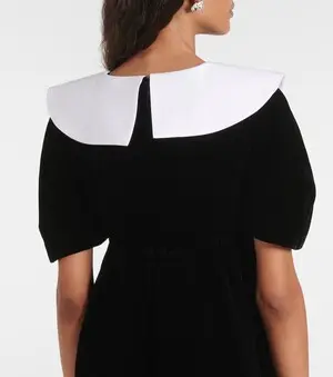 Nina Ricci Velvet Mini Dress