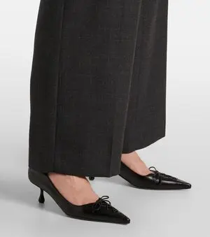 JIMMY CHOO Scarlett 50 Leather Pumps - Black