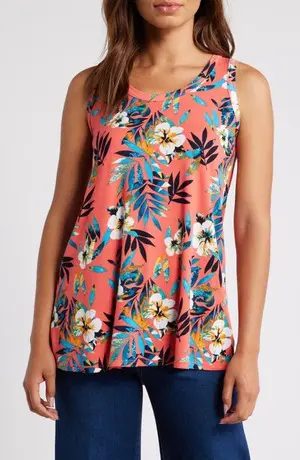 Loveappella Printed Camis Tanks For Women