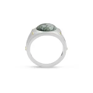 LUVMYJEWELRY Seraphinite Signet Ring