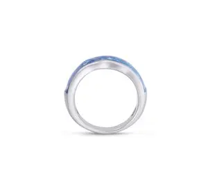 LUVMYJEWELRY Sterling & Enamel Band Ring