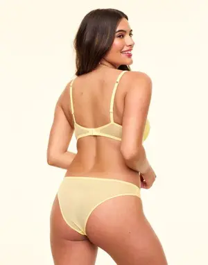 ADORE ME Perla Contour Balconette Bra - Light Yellow