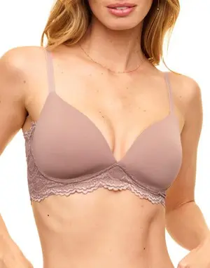 ADORE ME Jainey Contour Plunge Bra Medium Beige