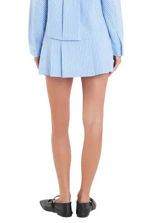 English Factory Striped Skort