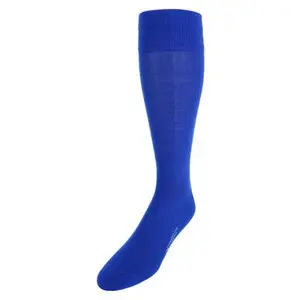 Trafalgar Sutton Fine Merino Wool Ribbed Socks - Royal Blue