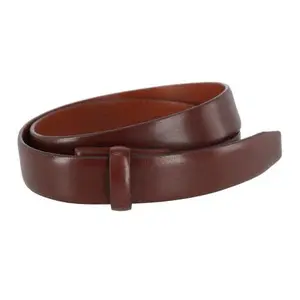 Trafalgar Trafalgar Cortina Leather Compression Belt Strap 30mm Burgundy