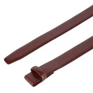 Trafalgar Cortina Leather Compression Belt Strap 30mm - Mahogany