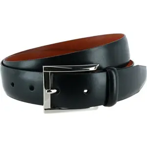 Trafalgar Trafalgar Broderick 32mm Leather Dress Belt Black
