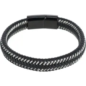 Trafalgar Esteban Braided Bracelet - Black