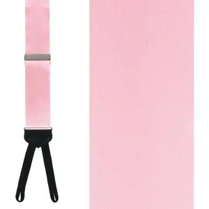 Trafalgar Sutton Solid Silk Formal End Suspender - Pink