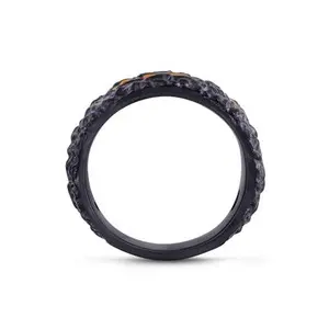 LUVMYJEWELRY Sterling & Enamel Band Ring