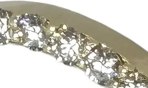 LESLIE PAIGE Puzzle Diamond Band Ring