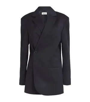 RÓHE Wool Overlap Blazer