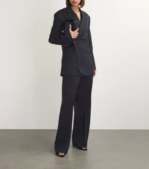 RÓHE Wool Overlap Blazer