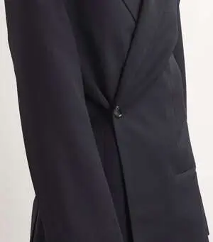 RÓHE Wool Overlap Blazer