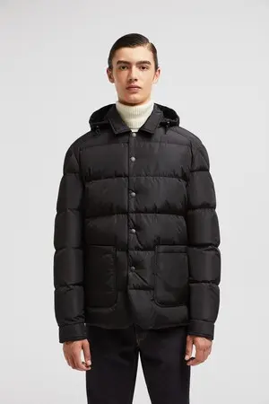 Moncler Ciareido Hooded Down Shirt Jacket