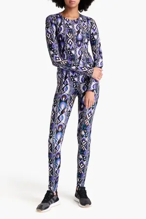 Emilio Pucci Printed Stretch-jersey Top