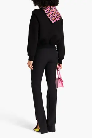 Emilio Pucci Twill-trimmed Flared Pants