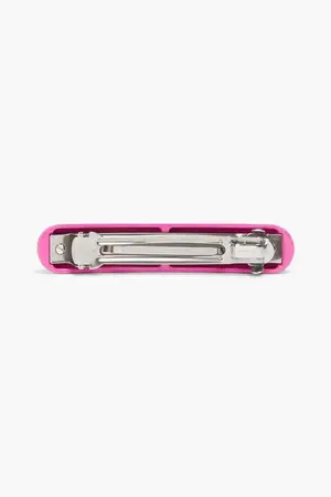 Emilio Pucci Logo-print Hair Clip - Pink