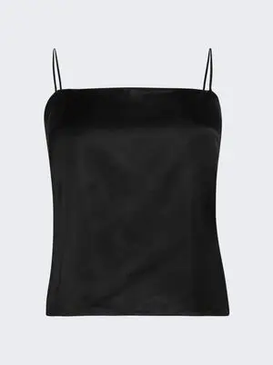 Classic Black Camisole Tops