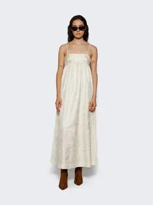 Loulou De Saison Cavola Embroidered Long Dress