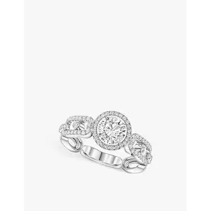 Messika Move Link Diamond Ring - White Gold