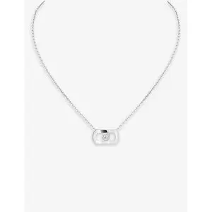 Messika So Move Diamond Pendant Necklace - White Gold