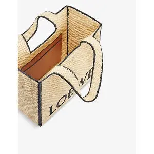 Loewe X Paula's Ibiza Large Raffia Tote Bag