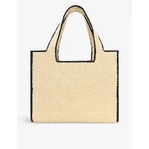Loewe X Paula's Ibiza Large Raffia Tote Bag