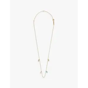 Pdpaola Yellow Gold Necklaces