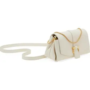 FERRAGAMO Small Flap Crossbody Bag - Mascarpone