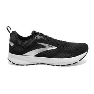 Brooks Revel 5 Road Running Shoes Medium Width In /metallic/white - Black