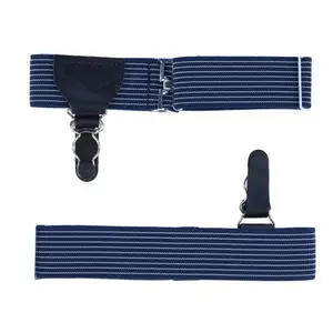 Trafalgar Sutton Single Grip Sock Garters - Navy