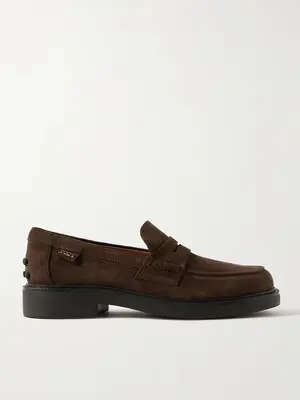 TOD'S Mocassino Suede Loafers