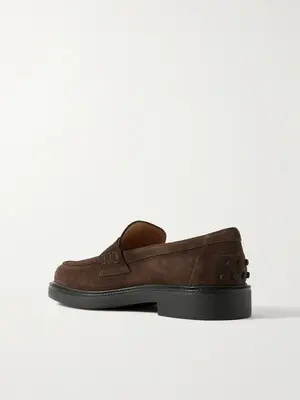 TOD'S Mocassino Suede Loafers